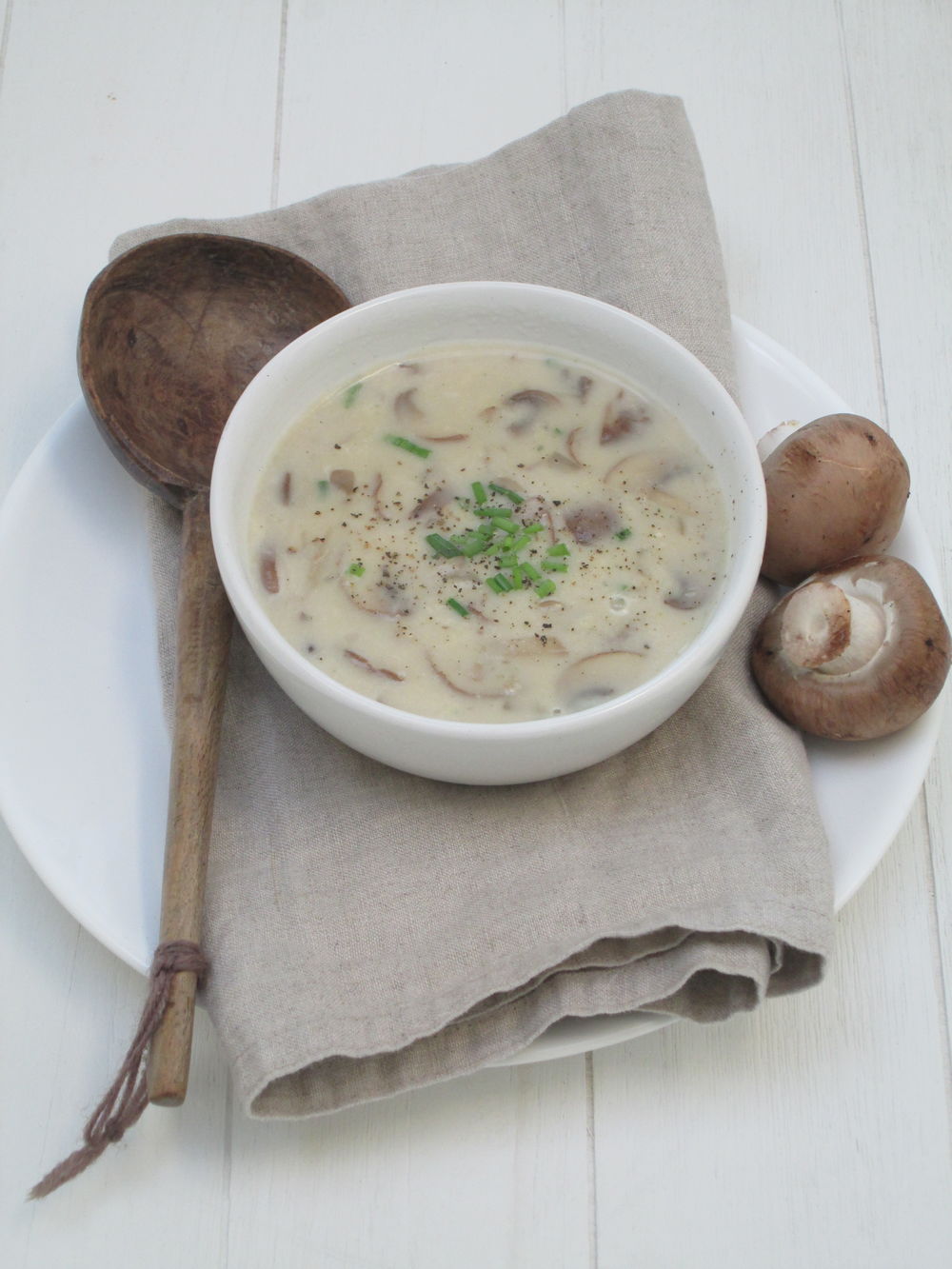 Champignonragout-saus-soep!