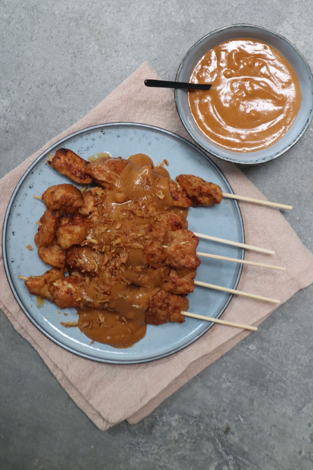 Marinade Saté en Pinda Saté saus #Zonder pakjes en zakjes!