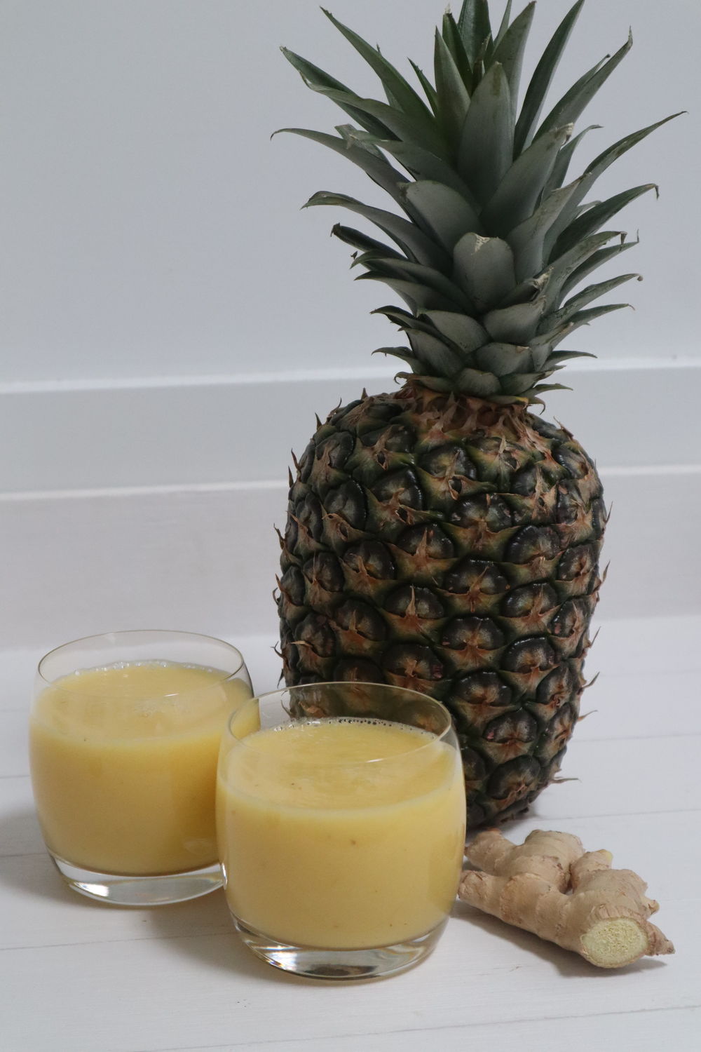 Ananas-banaansmoothie!
