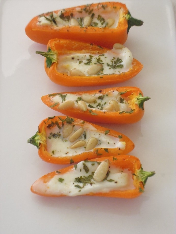 #Koningsdag: Gevulde mini-paprika's!